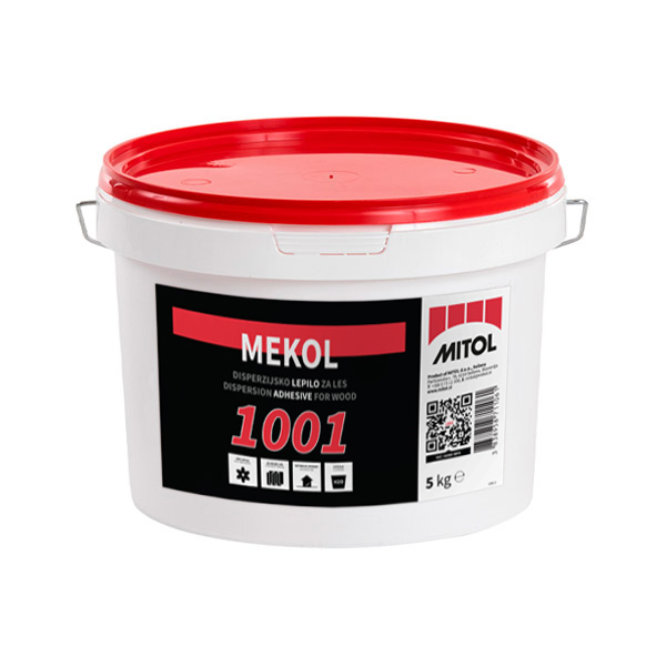 DISPERZIJSKO LEPILO ZA LES MEKOL 1001 5kg, MITOL | Topdom