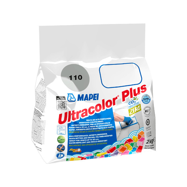 FUGIRNA MASA ULTRACOLOR PLUS 111 SREBRNO SIVA 2kg, MAPEI | Topdom