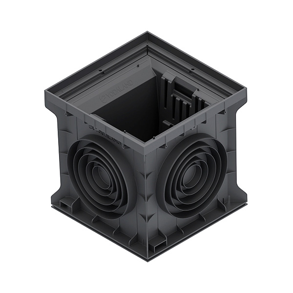 PP JAŠEK 40x40cm BASE, Z LOVILCEM LISTJA, SET | Topdom