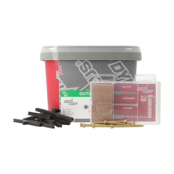 SET ZA IZDELAVO LESENE TERASE, DYNAPLUS | Topdom