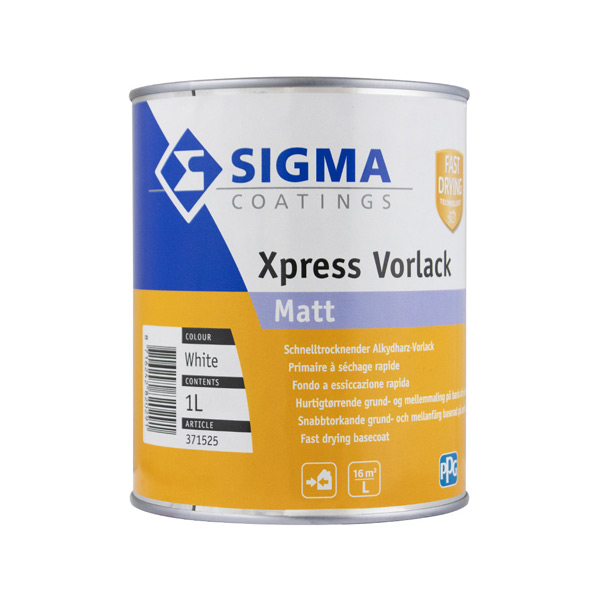 TEMELJNI PREMAZ ZA LES IN KOVINO SIGMA XPRESS PRIMER 1l BEL | Topdom