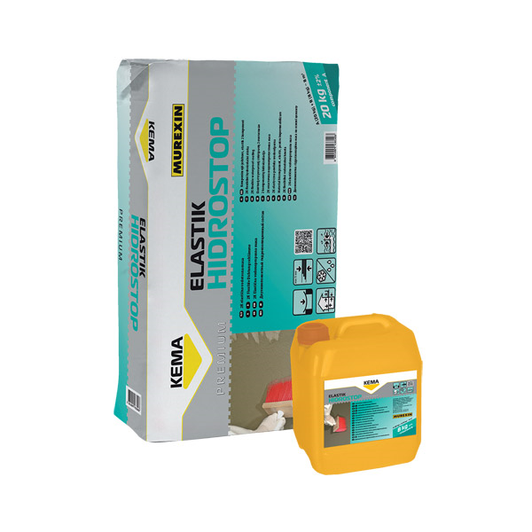 VODOTESNA MASA KEMA HIDROSTOP ELASTIK 5kg+2kg MUREXIN | Topdom