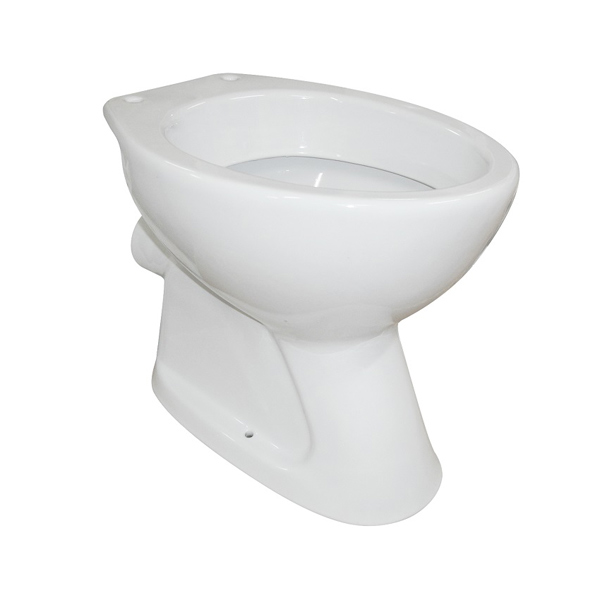 WC ŠKOLJKA TALNA, STENSKI ODTOK, BELA | Topdom